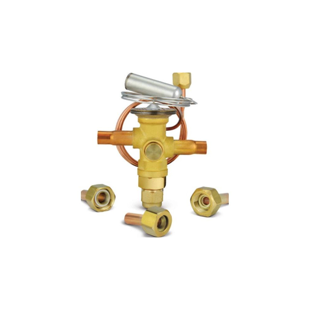 Danfoss 067L6007 4TR Thermostatic expansion valve, TR 6, R410A,R454B ...