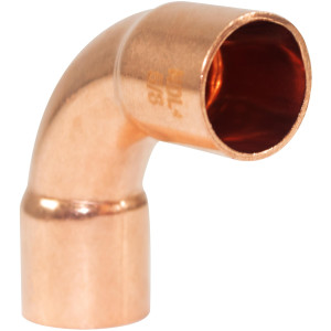NDL 90 Degree Elbow Long turn 5/8in Copper pipe fittings C x C Sweat ...